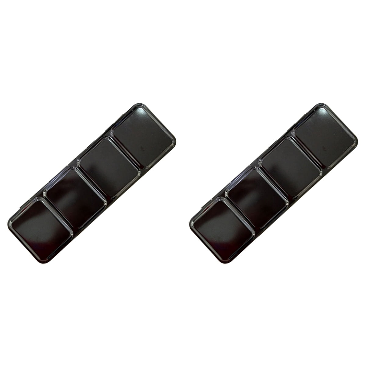 HOMEMAXS 2pcs Empty Iron Box Watercolor Solid Pigment Subpackage ...