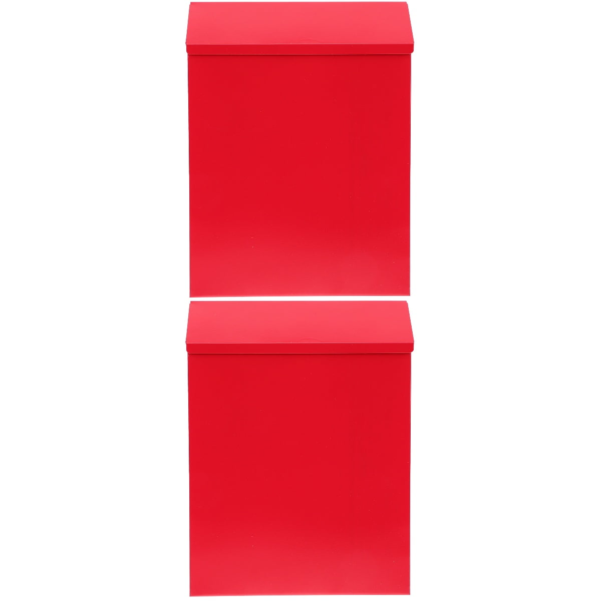 HOMEMAXS 2pcs Wall-mounted Mailbox Creative Letter Container European ...