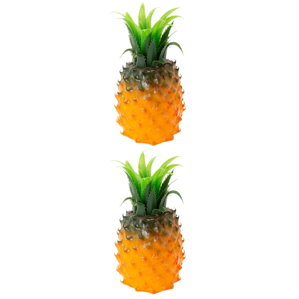 HOMEMAXS 2pcs Fake Pineapple Fake Fruit Pineapple Model Artificial ...