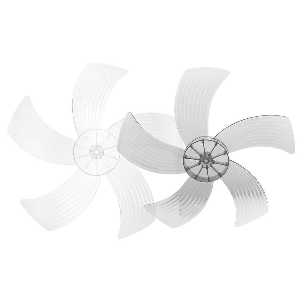 HOMEMAXS 2pcs Plastic Fan Blade 5-leaves Big Wind Standing Pedestal Fan ...
