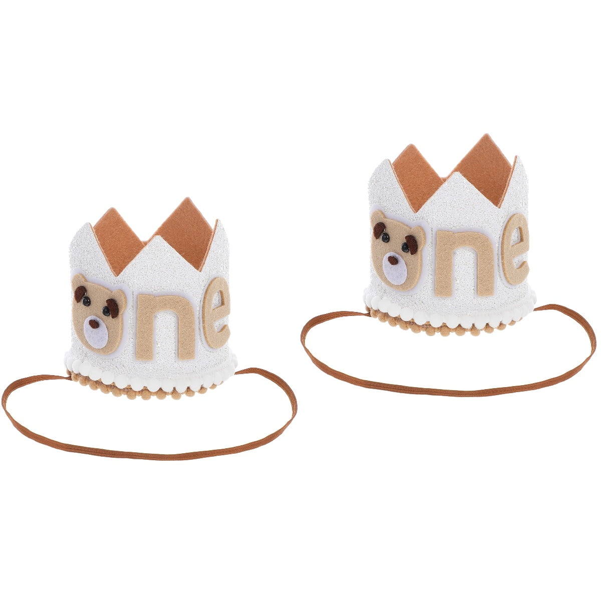 2pcs First Birthday Hat Birthday Party Hat Birthday Crown One Birthday ...