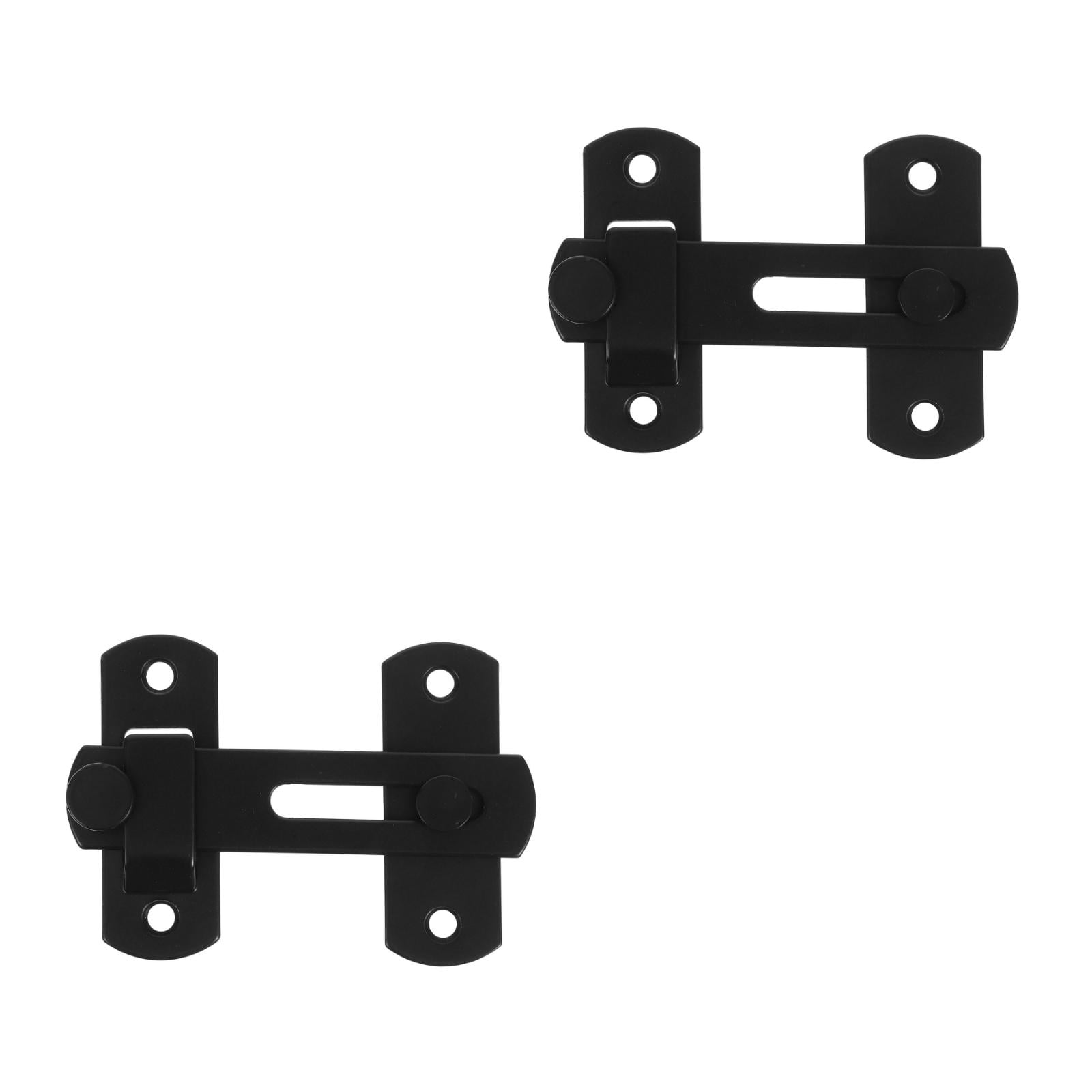 HOMEMAXS 2pcs Flip Sliding Barn Door Lock Gate Latches Safety Door Lock ...