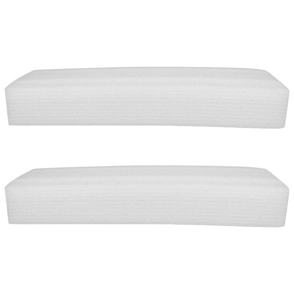 HOMEMAXS 2pcs White Foam Flower Arrangements Block Base Floral Craft ...