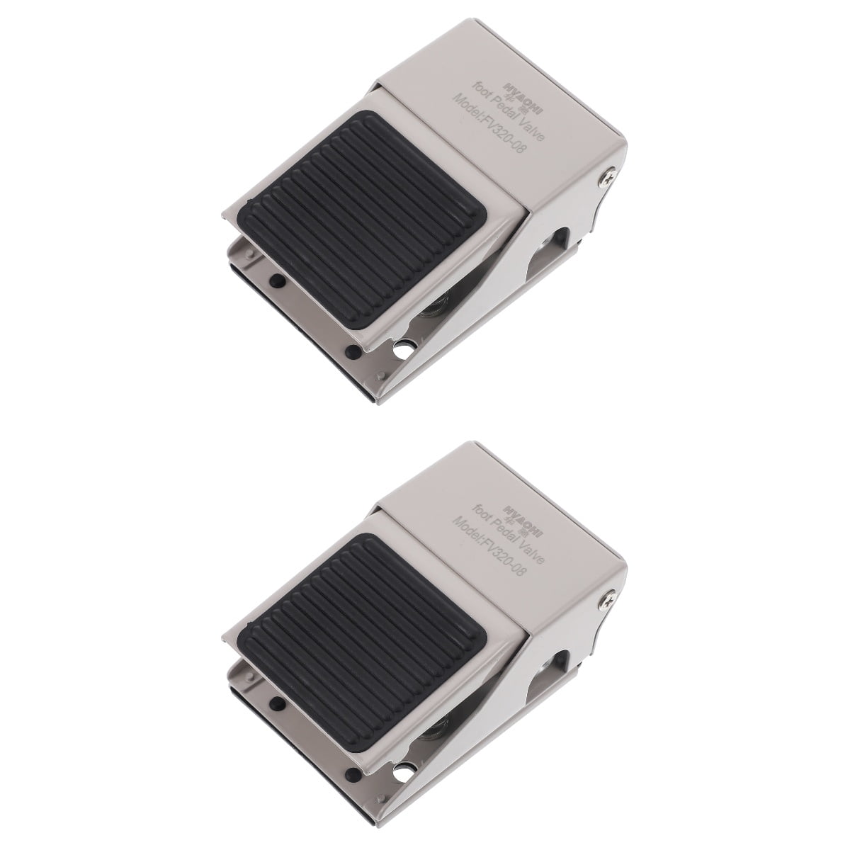 HOMEMAXS 2pcs Foot Pedal Valve Air Switch Foot Pedal Air Valve ...