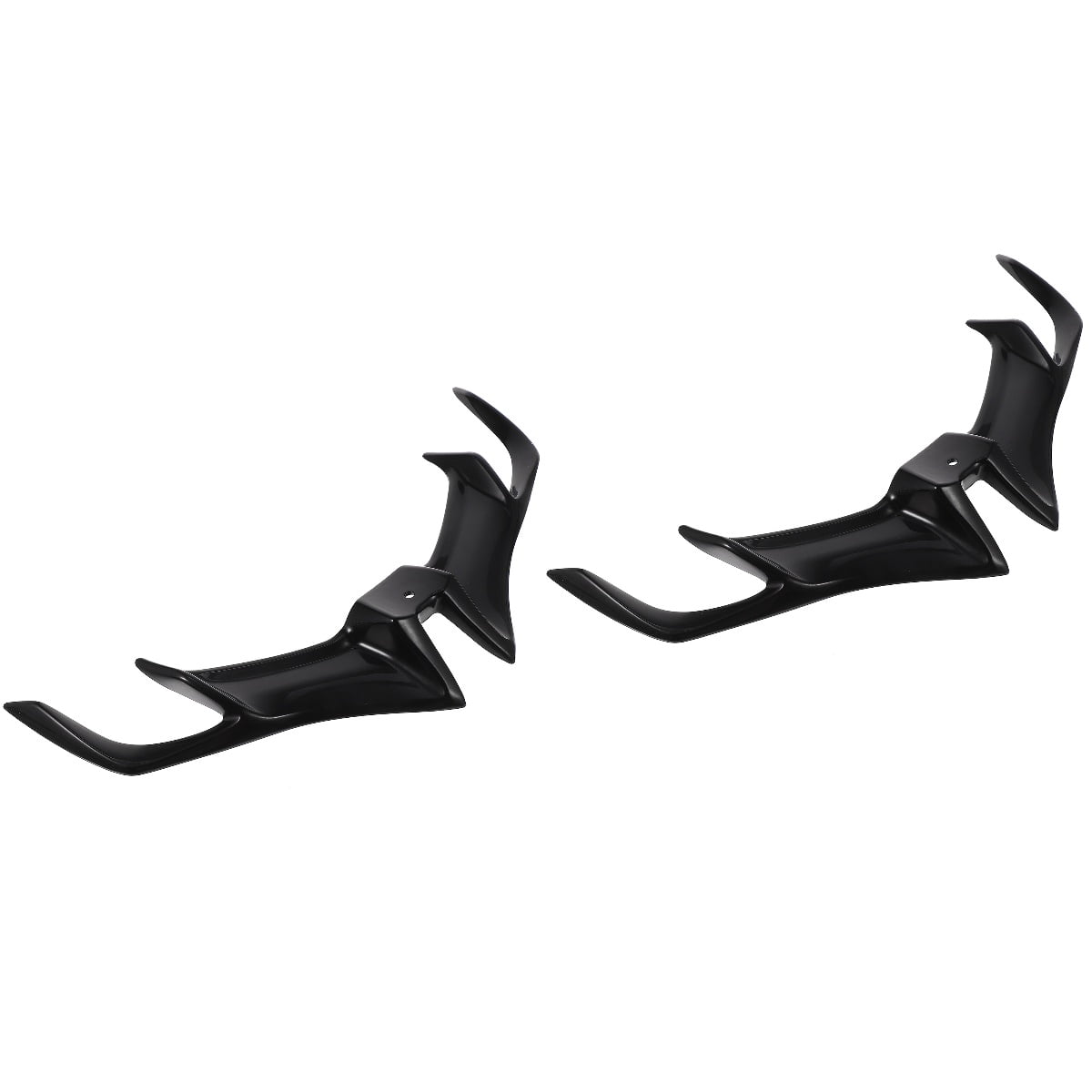 HOMEMAXS 2pcs Front Winglet Motorcycle Spoiler Wing Decorative Fairing ...