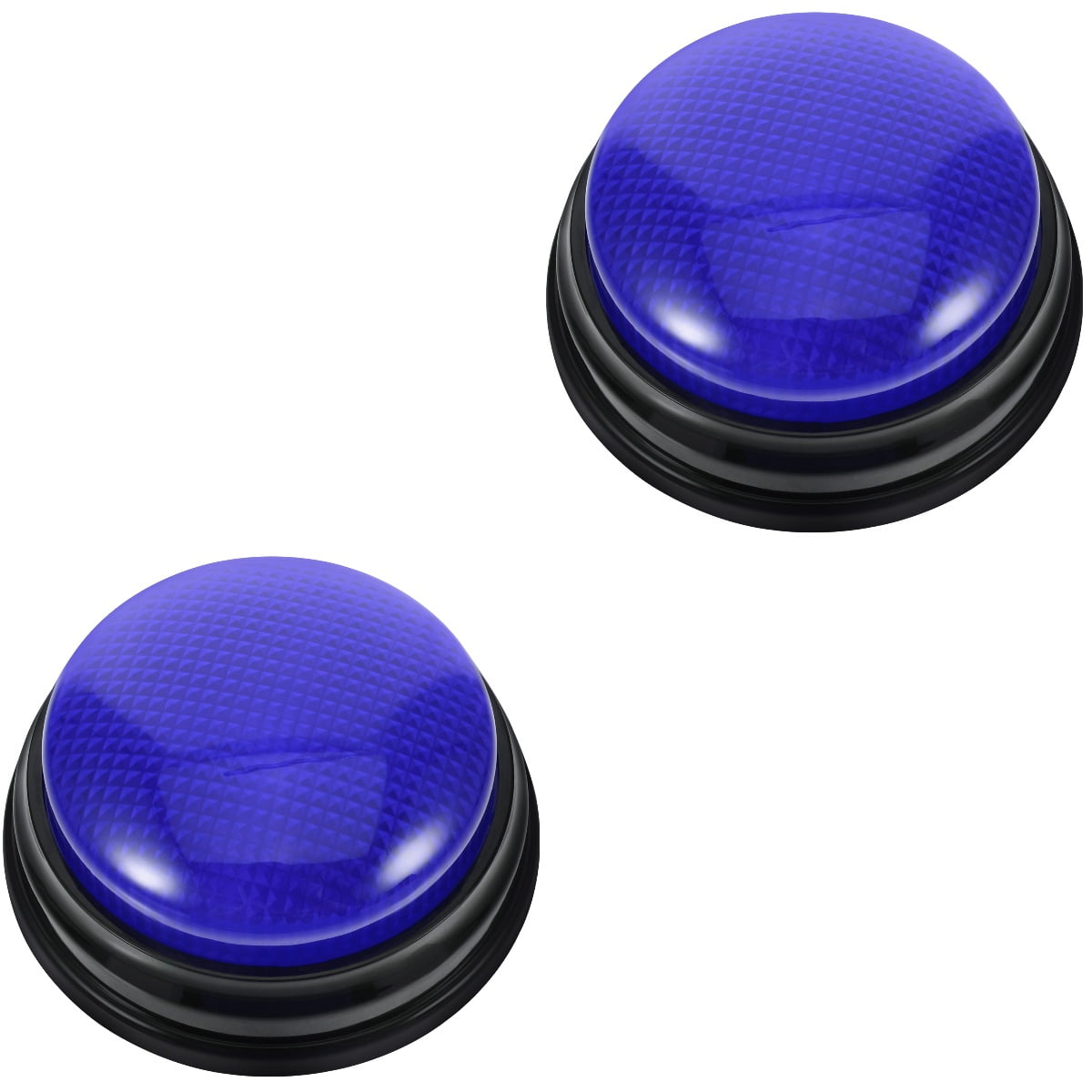 HOMEMAXS 2pcs Game Button Prop Party Prop Button with Light and Alarm Sound for Competition Game ...