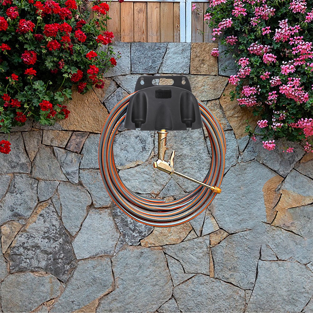 HOMEMAXS 2pcs Garden Hose Holder Water Storage Organizer Outdoor Hose ...