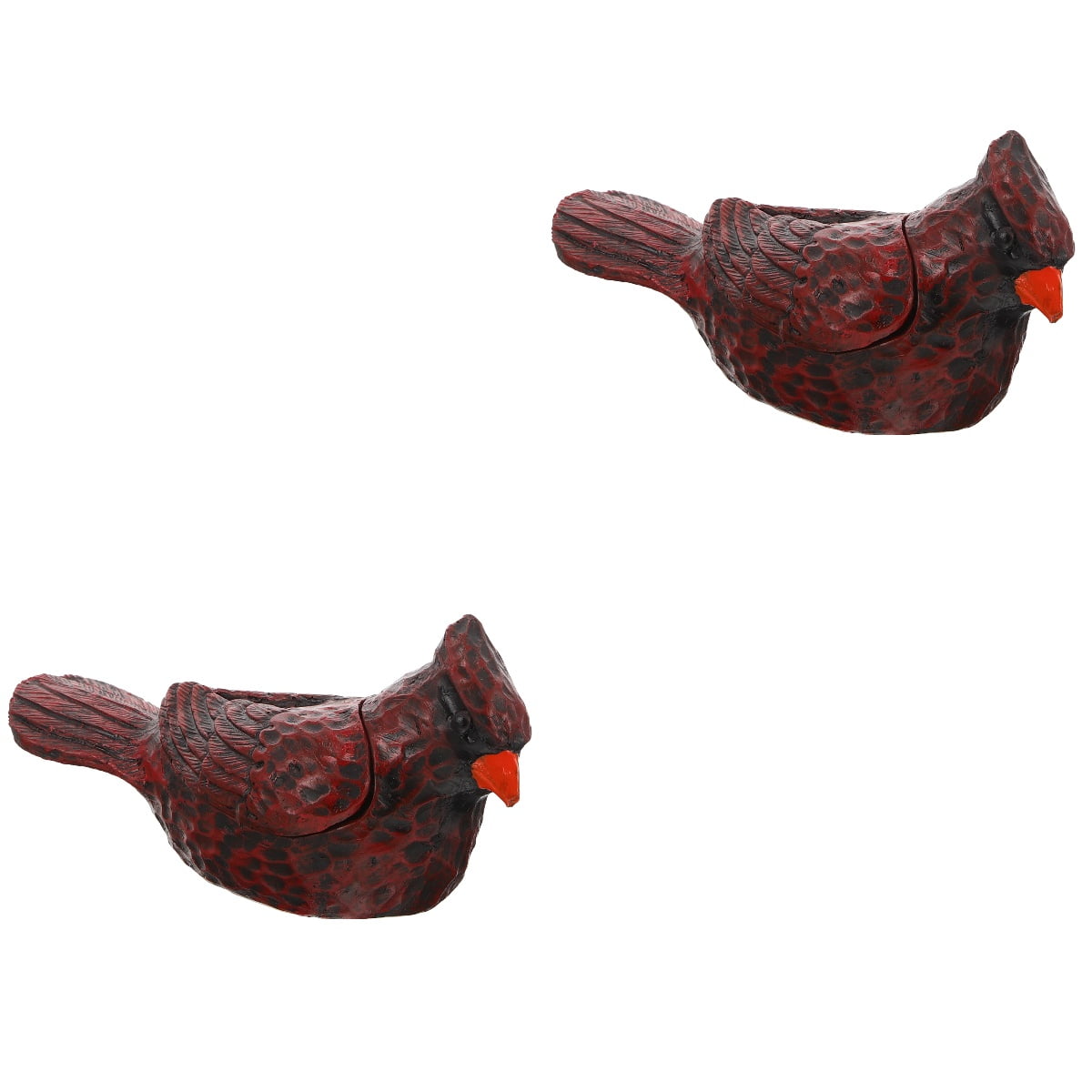 HOMEMAXS 2pcs Garden Key Hider Fake Bird Key Security Safe Box Outdoor ...