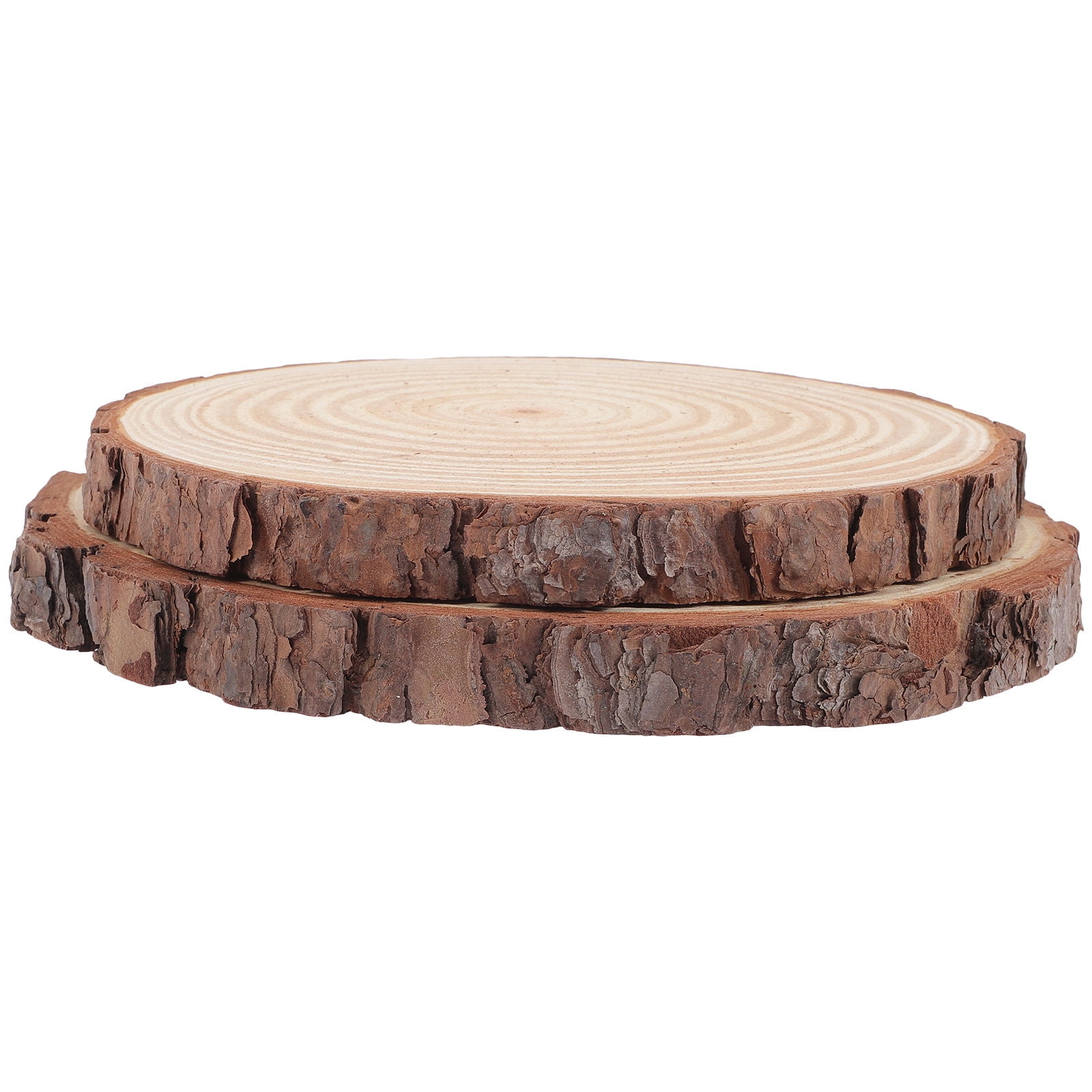 HOMEMAXS 2pcs Garden Stepping Log Yard Landscaping Stepping Paver ...