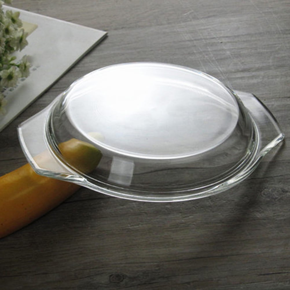HOMEMAXS 2pcs Glass Cake Dome Cake Cover Lid for Cake Food and Display ...