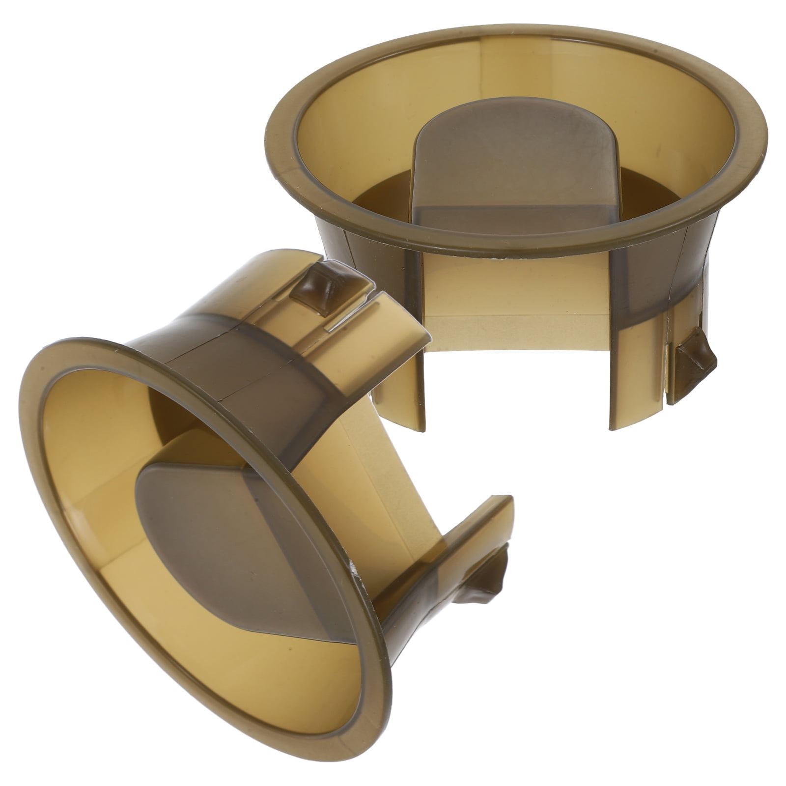 2pcs Glass Water Pitcher with Plastic Lids Reusable Beverage Jug and ...