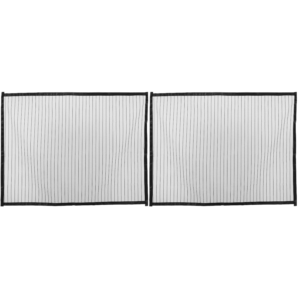 2pcs Grill Mesh Car Grill Mesh Sheet Front Bumper Cover Grille Car ...