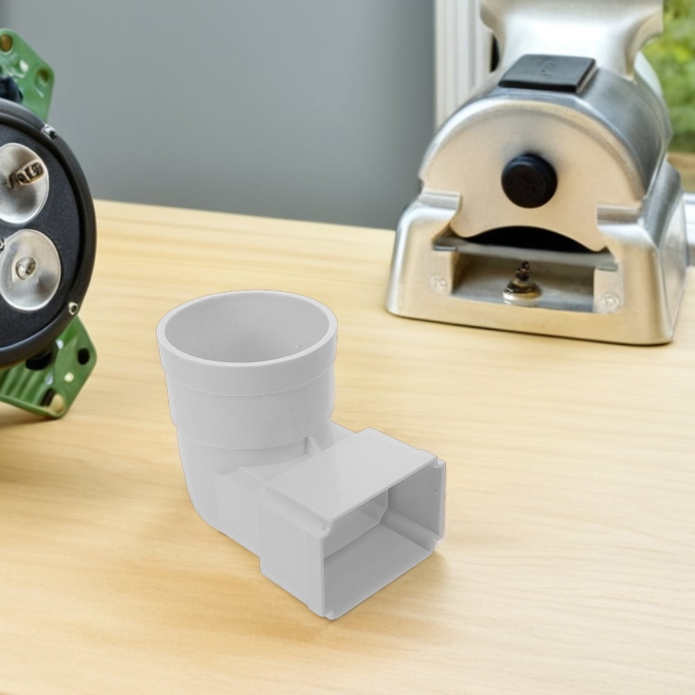 HOMEMAXS 2pcs Gutter Elbow Extension Rainwater Downspout Gutter Elbow ...