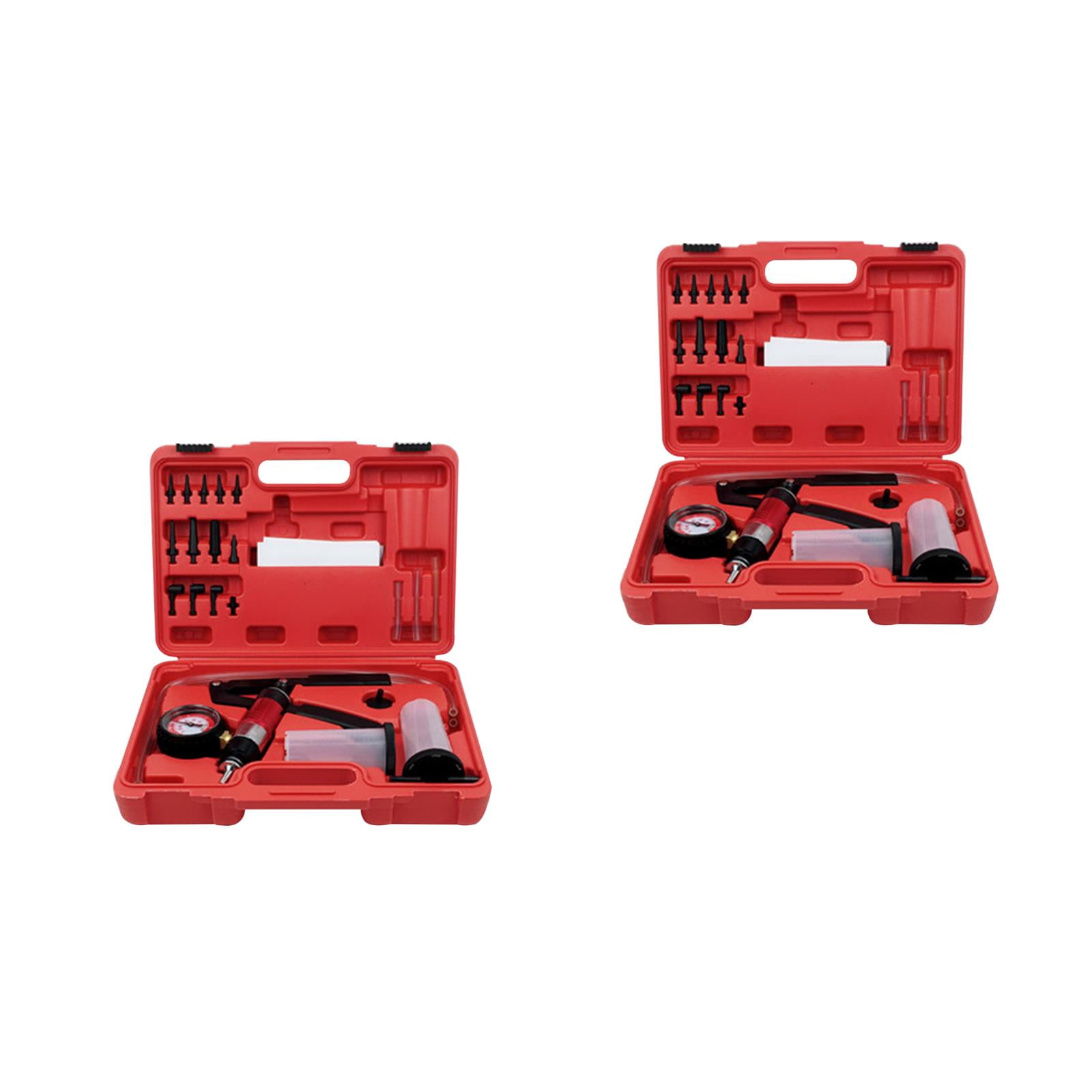 HOMEMAXS 2pcs Hand-held Vacuum Pump Brake Bleeder Kit Vacuum Pump Body ...