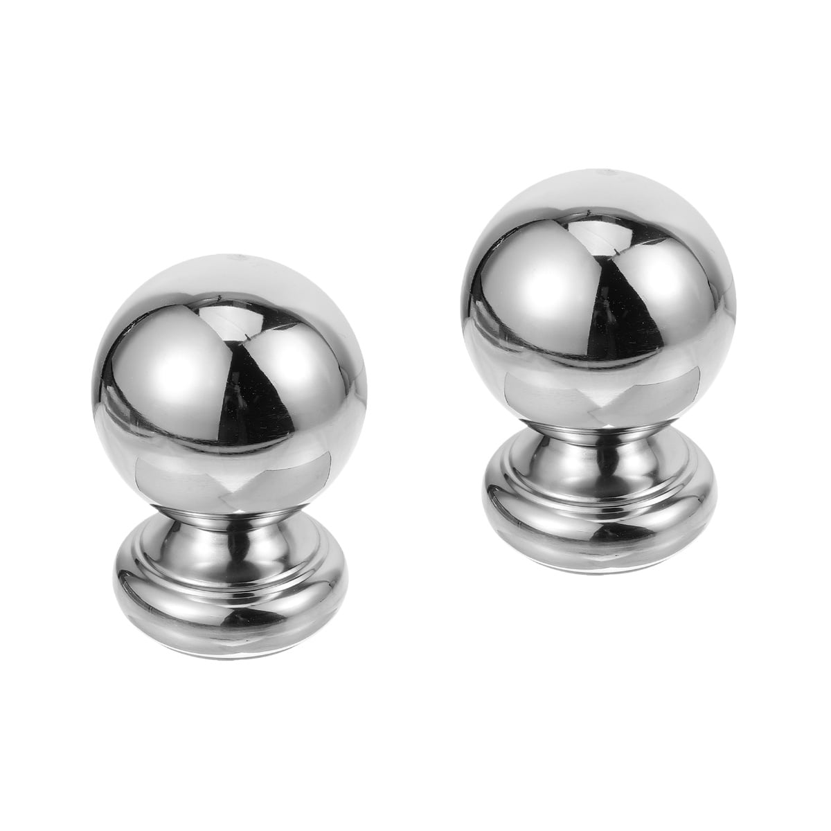 HOMEMAXS 2pcs Handrail Ball Spherical Railing End Finial Indoor Stair ...