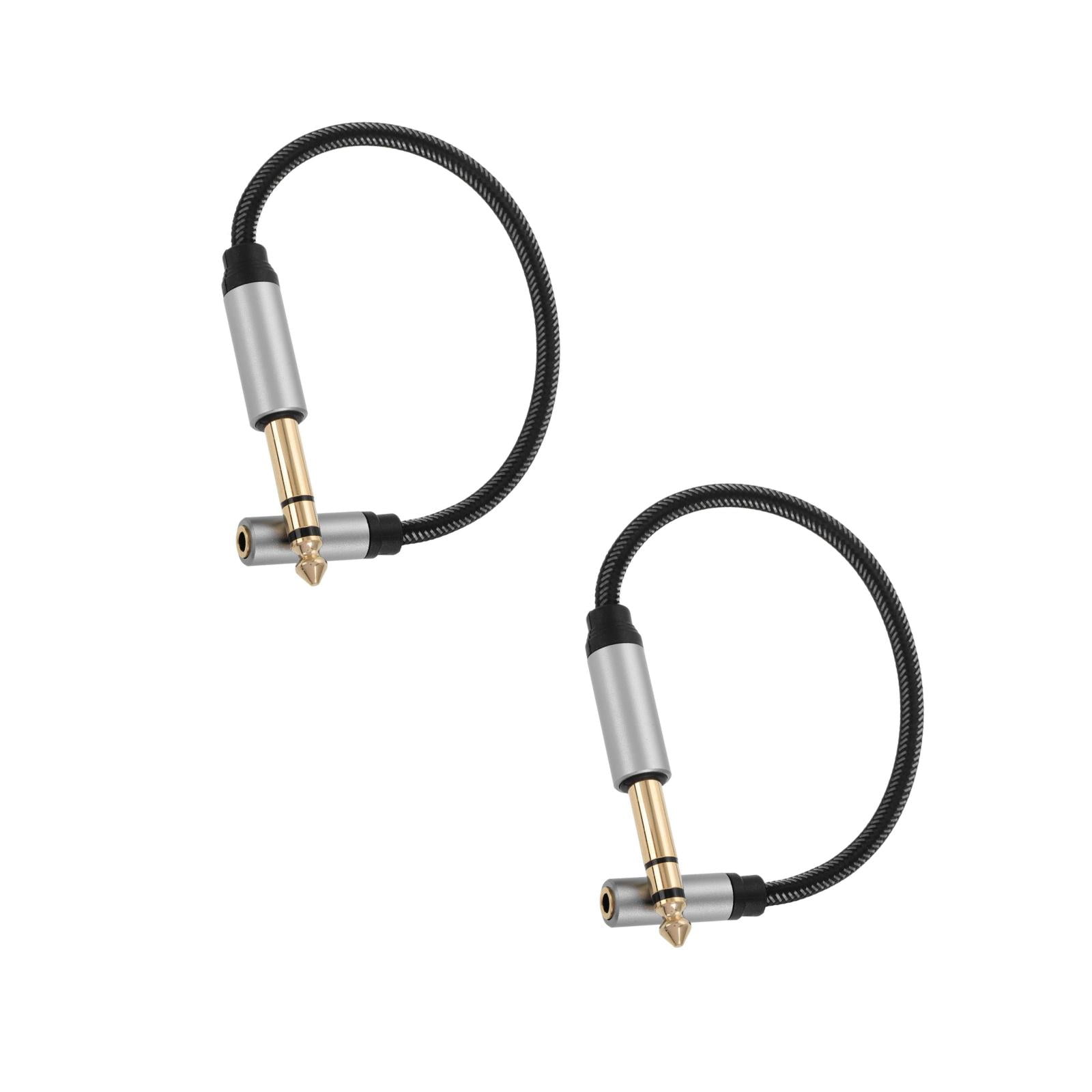 HOMEMAXS 2pcs Headphone Cable Braided Headphones Adapter Cord Extension ...