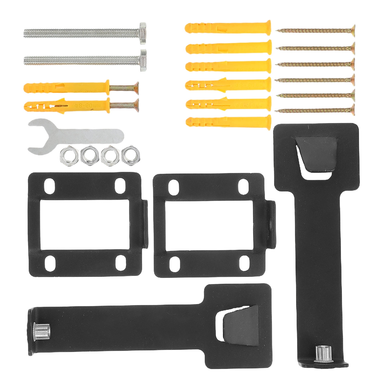 2pcs Heavy-Duty Adjustable Range Hood Bracket Wall-Mounted Kitchen Hood ...