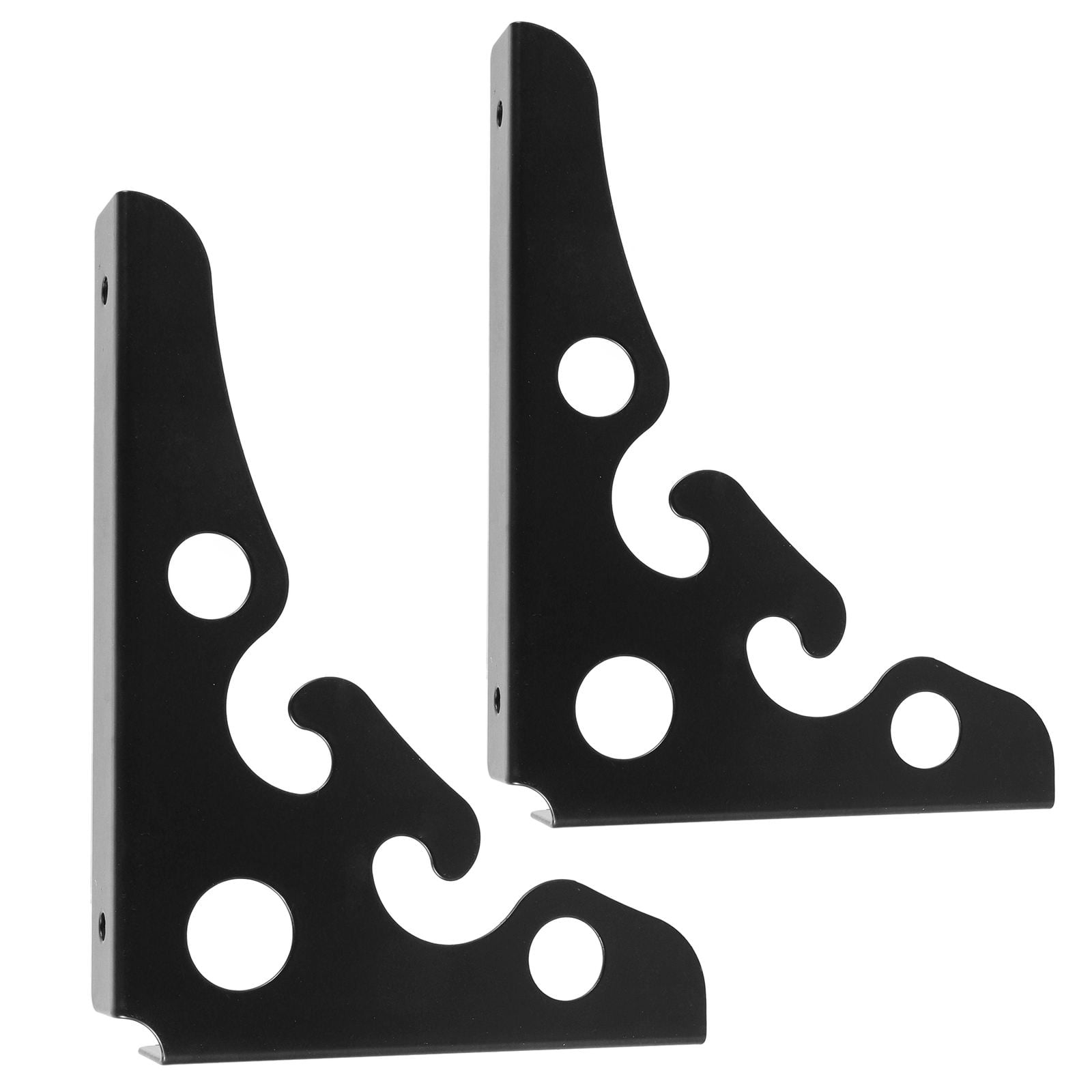 HOMEMAXS 2pcs Heavy Duty Floating Shelf Bracket Wall Shelf Bracket ...