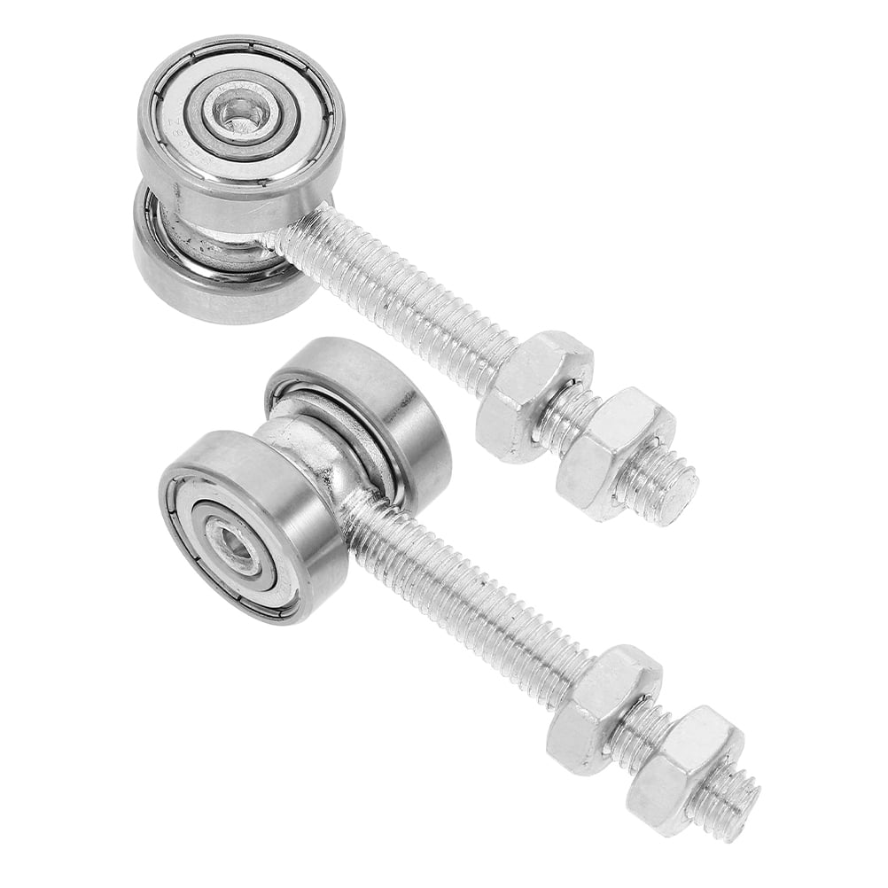 HOMEMAXS 2pcs Heavy Duty Gate Wheel Strut Channel Trolley Pocket Door ...