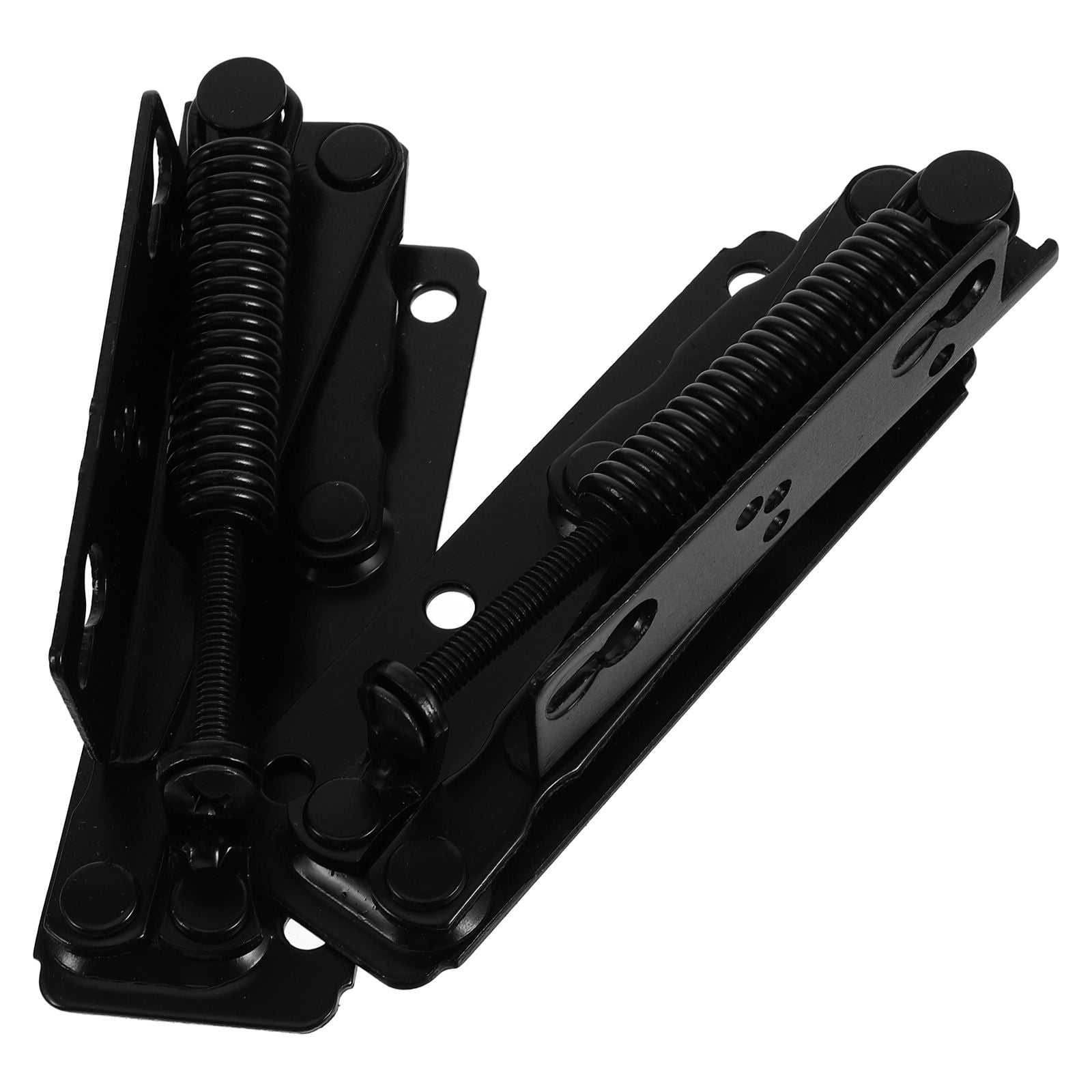 WEUVEB Square Symmetrical Design Spring Hinges Iron 2Pcs 5.3X1.8X1.6In ...