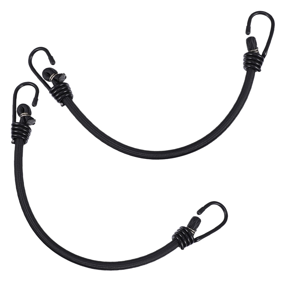 HOMEMAXS 2pcs High Elasticity Bungee Cords With Heavy-duty Hooks ...