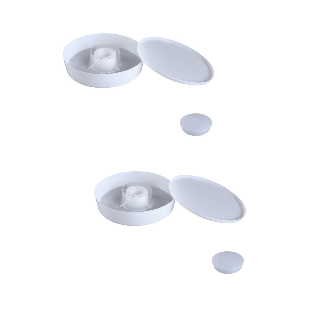 HOMEMAXS 2pcs Honey Bees Feeder Hive Insert Feeder Portable Beehive ...