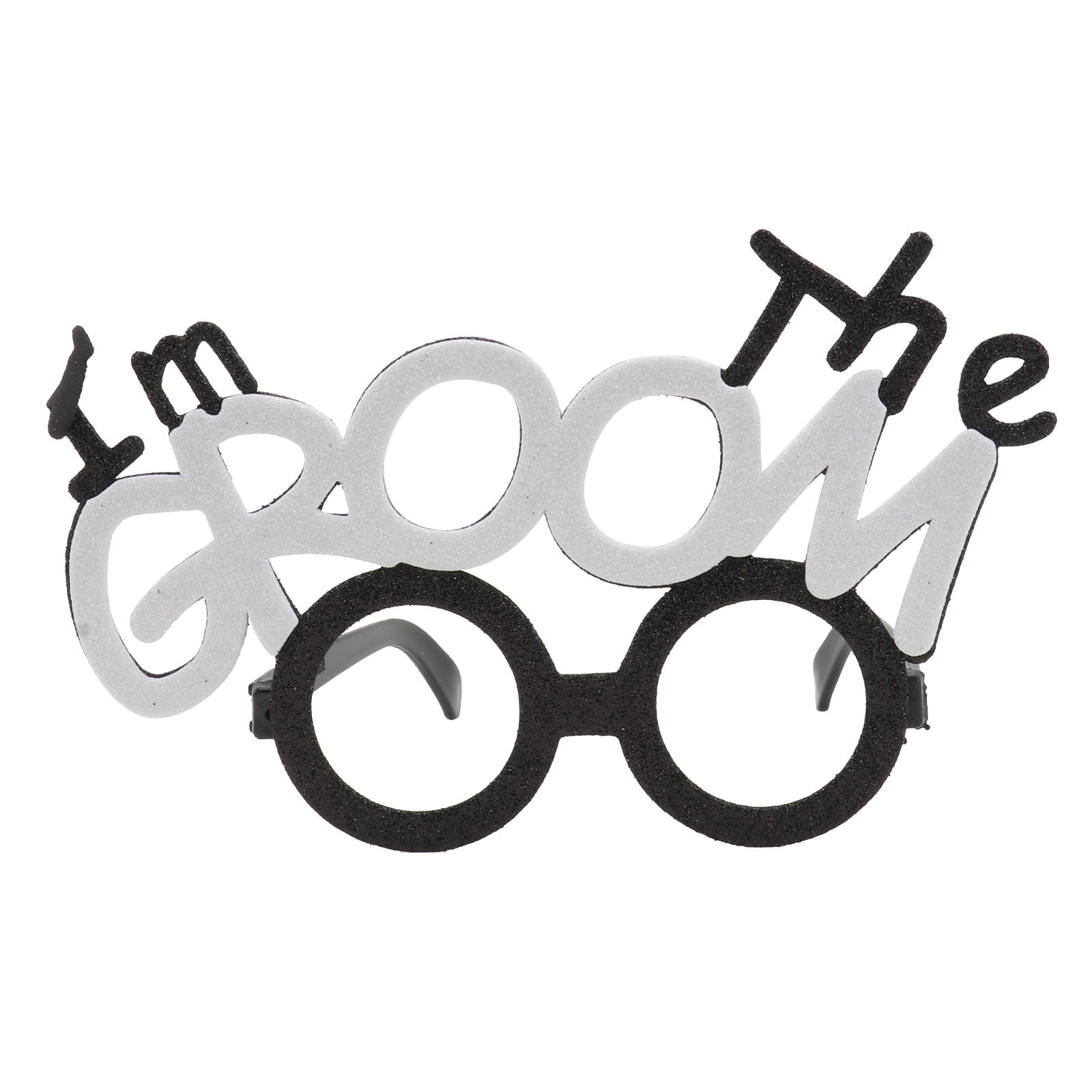 HOMEMAXS 2pcs I'm The Groom Glasses Funny Eyeglass Wedding Hen Party ...