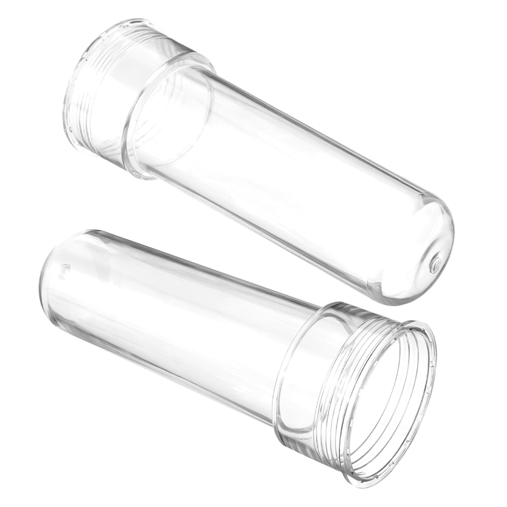 HOMEMAXS 2pcs Ice Column Tube Reusable Ice Cube Plastic Cooling Ice ...