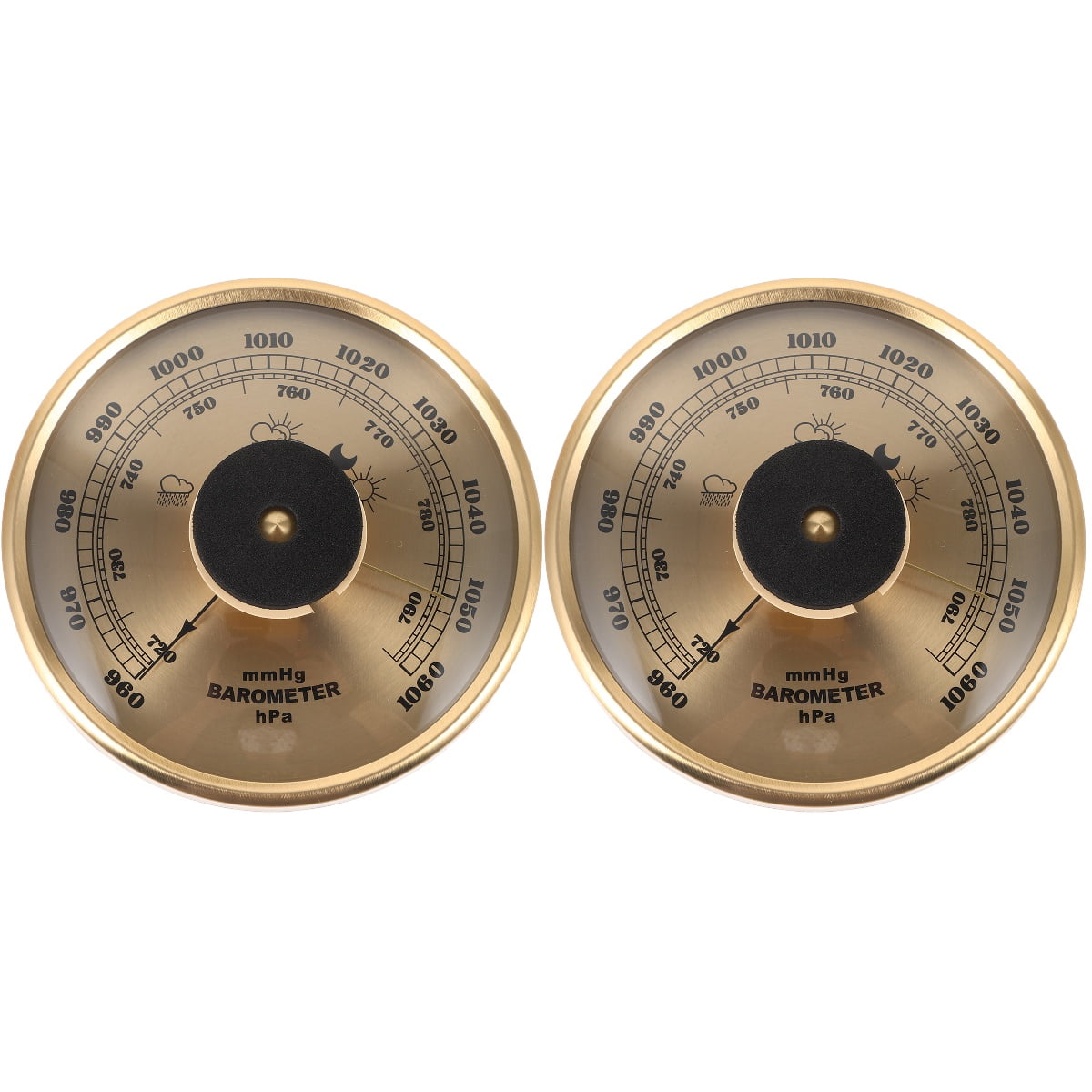 HOMEMAXS 2pcs Insert Dial Barometer Home Insert Barometer Tool ...