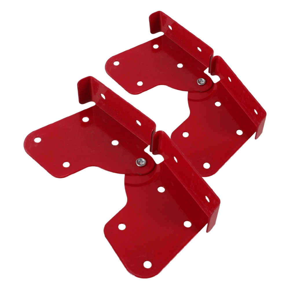 HOMEMAXS 2pcs Iron Ladder Hinge Attic Ladder Hinges Replacement Kit ...