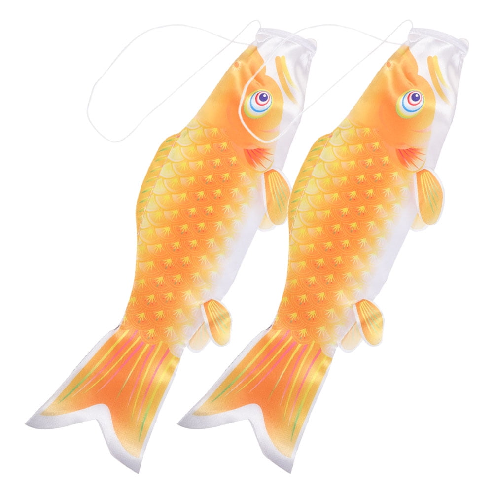 HOMEMAXS 2pcs Japanese Carp Flag Fish Windsock Kite Fancy Carp Flag ...