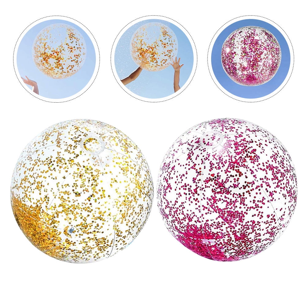 2pcs Kids Inflatable Beach Ball Premium Beach Ball Theme Party Favor ...