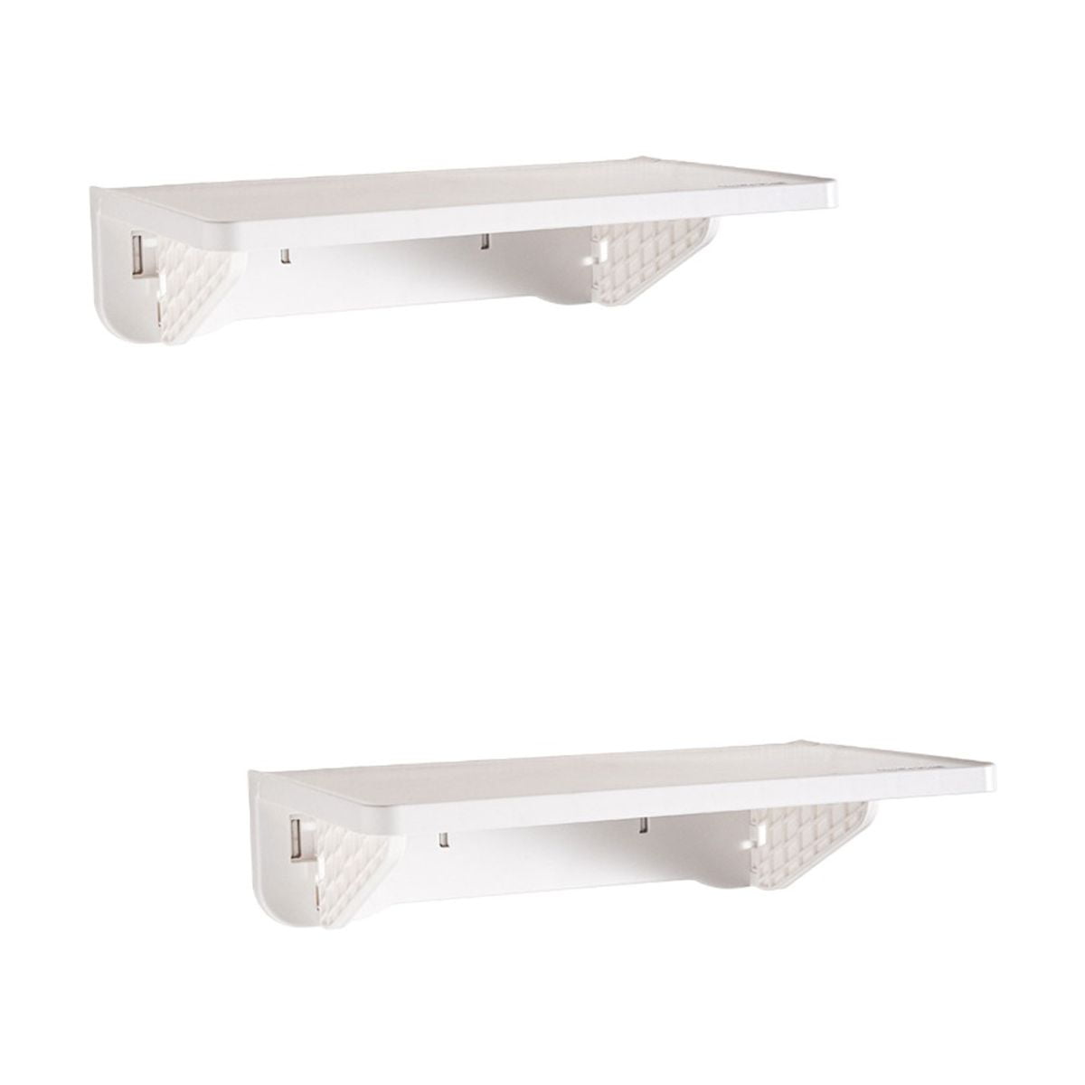 HOMEMAXS 2pcs Kitchen Floating Shelf Wall-mounted Display Shelf ...