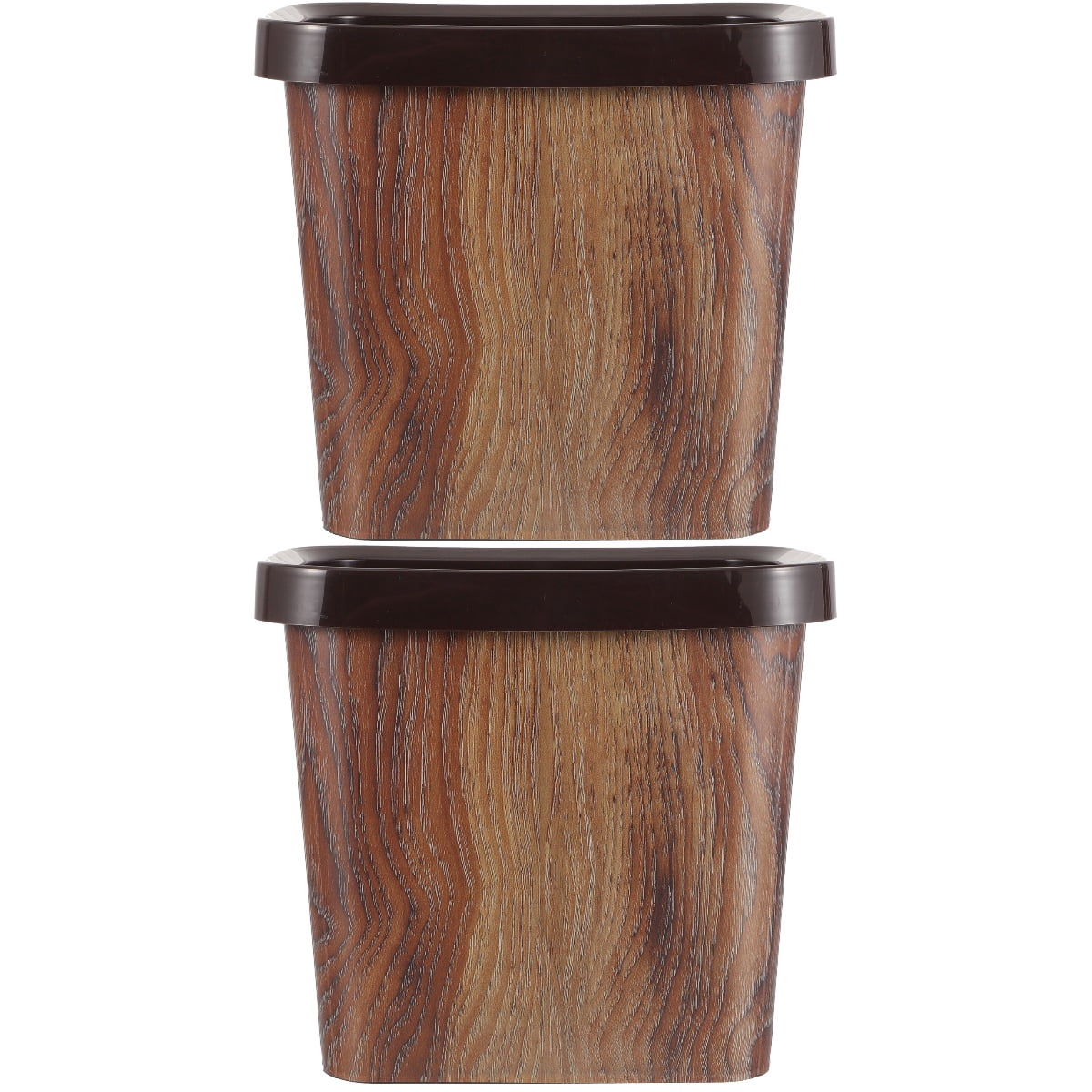HOMEMAXS 2pcs Kitchen Waste Basket Garbage Can Bathroom Waste Bin ...