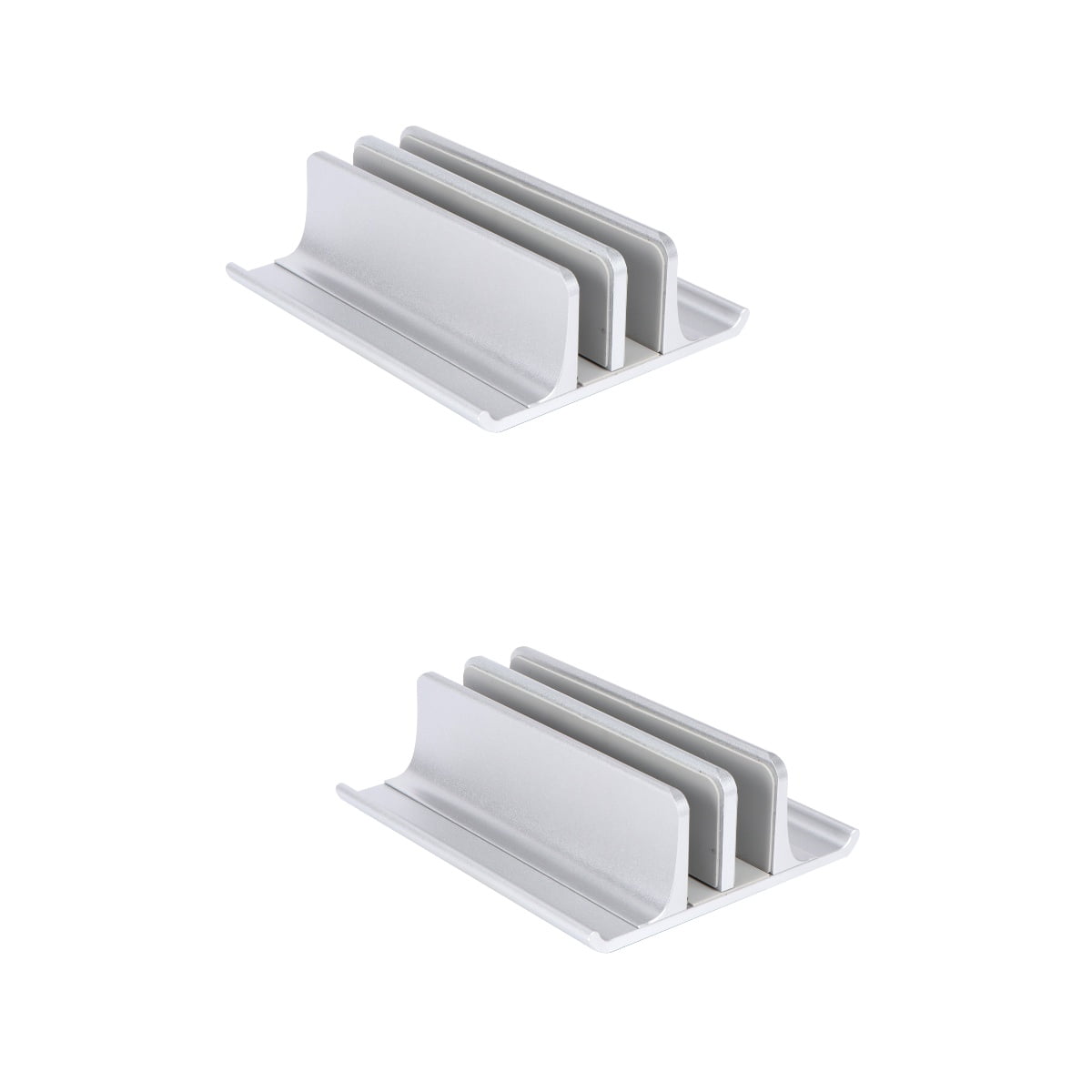 HOMEMAXS 2pcs Laptop Vertical Support Aluminum Alloy Laptop Base Stand ...