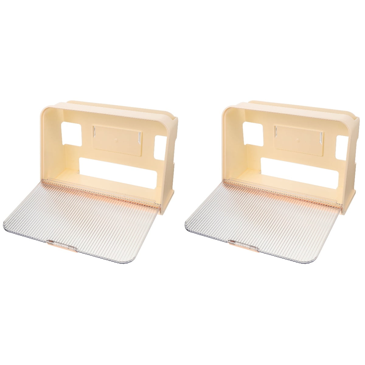 HOMEMAXS 2pcs Large Wifi Router Storage Box Router Wall Mount Hider ...