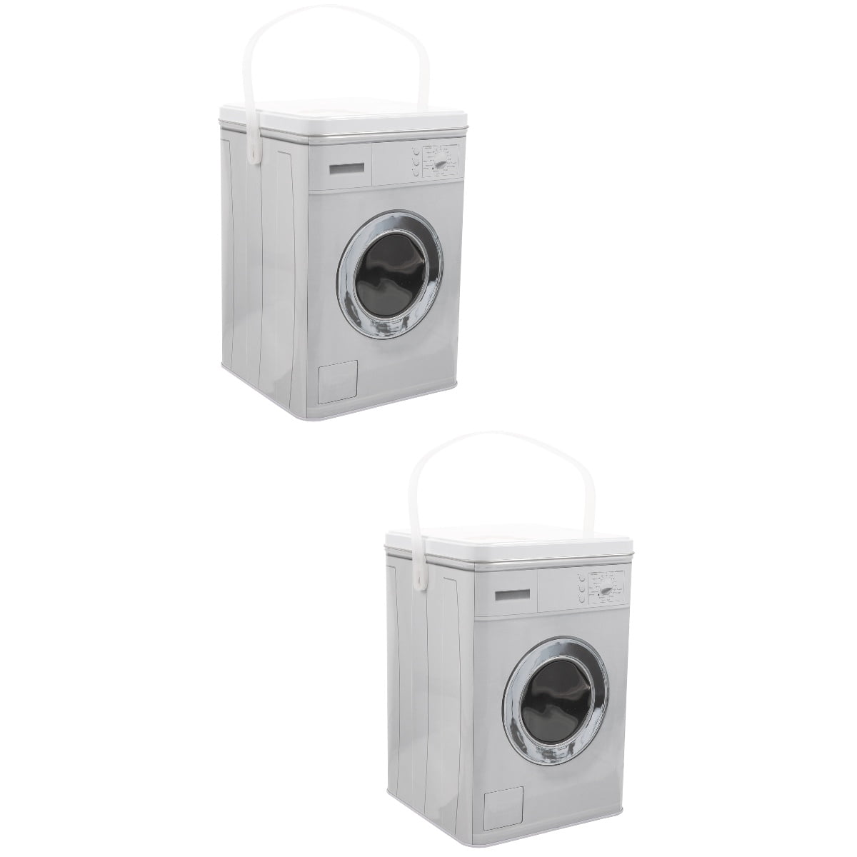 HOMEMAXS 2pcs Laundry Powder Storage Box Washing Machine Laundry ...