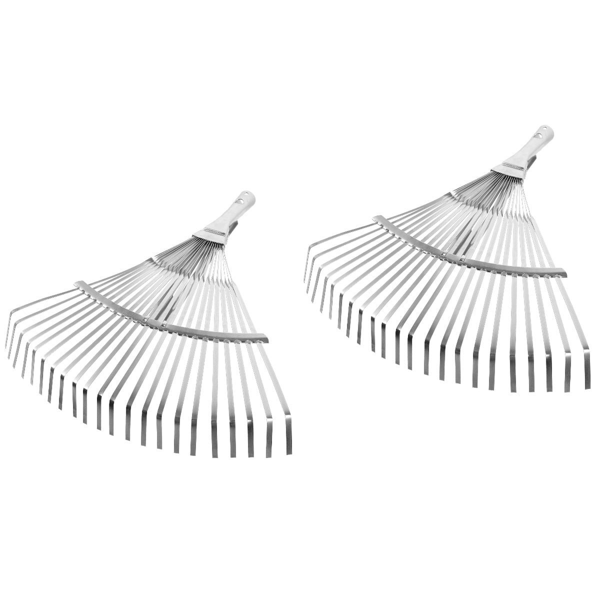 HOMEMAXS 2pcs Leaf Rake Rake Soil Spreading Rake Large Dried Leaf Rake ...