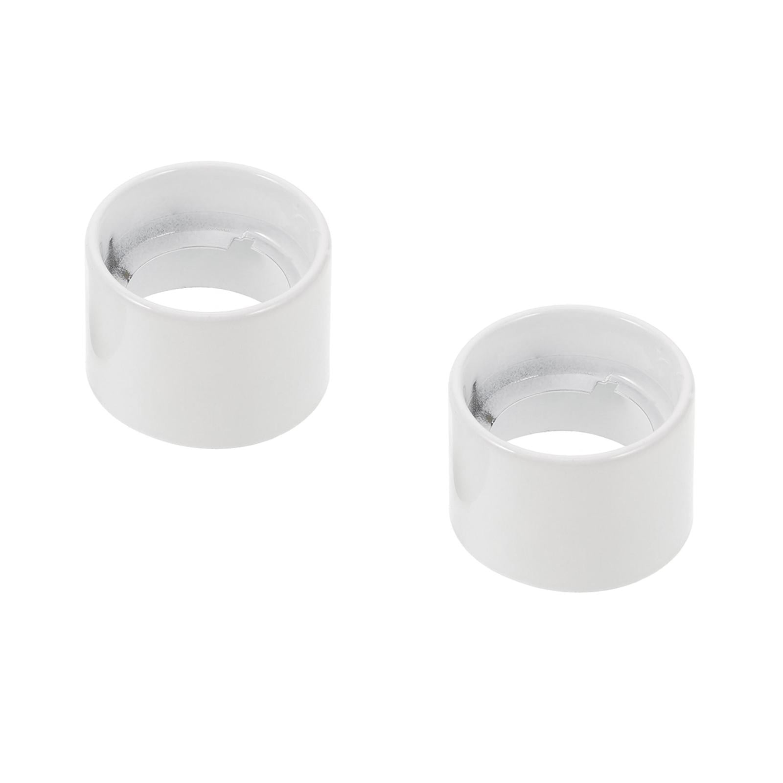 HOMEMAXS 2pcs Light Socket Shade Rings Metal Lamp Shade Collar Rings ...