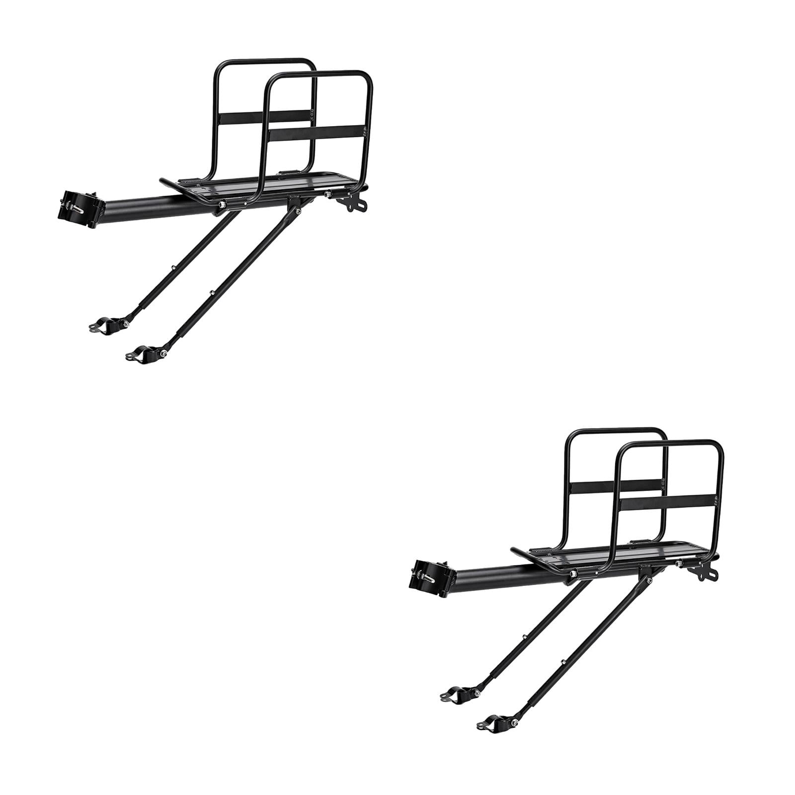 2pcs Luggage Carrier Bike Rear Rack Cargo Rack Luggage Rack Holder with ...