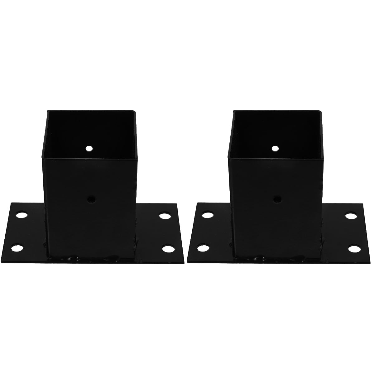 HOMEMAXS 2pcs Mailbox Post Protector Deck Post Base Railing Post ...