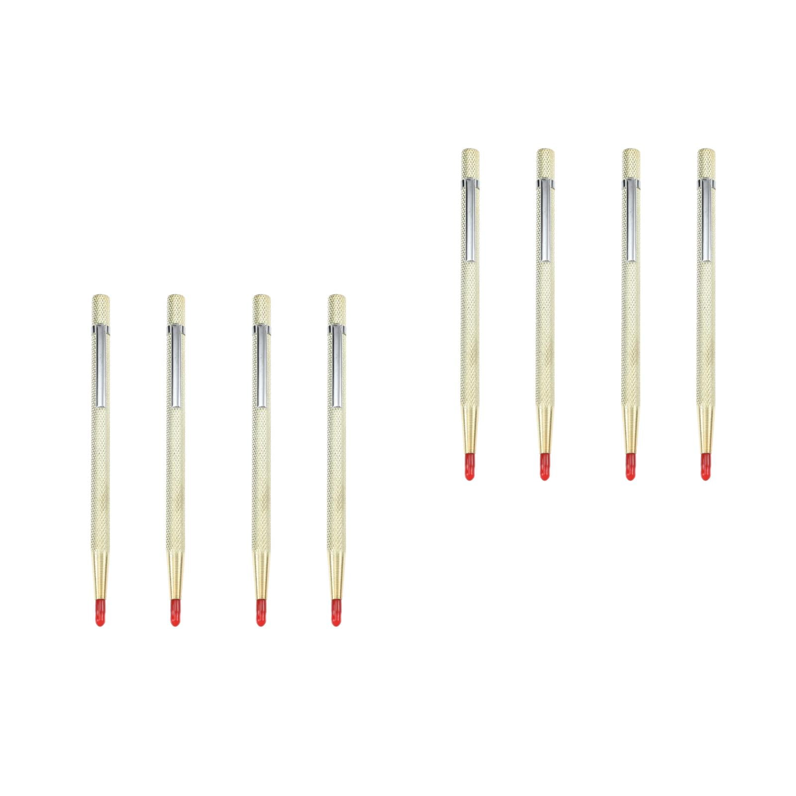 2pcs Metal Scribe Tool Marking Pen: Carbide Tip Scriber 4pcs Etching ...