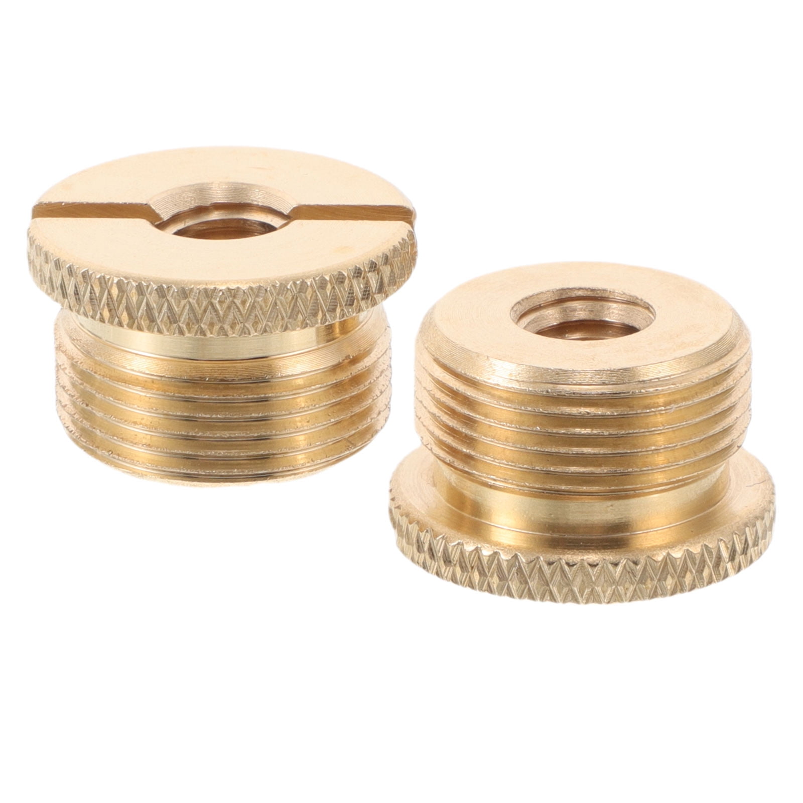 2pcs Mic 1/4 Female To 5/8 Copper Screw Adapter Mic Stand Adapter ...