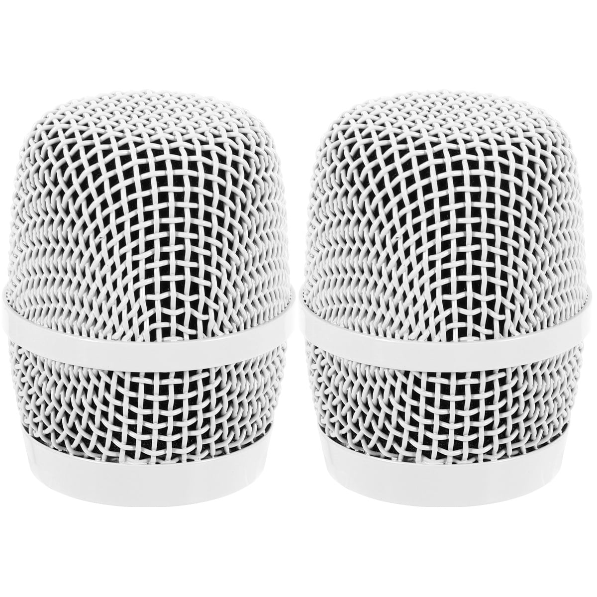 HOMEMAXS 2pcs Microphone Grille Ball Mesh Microphone Grille Heads ...