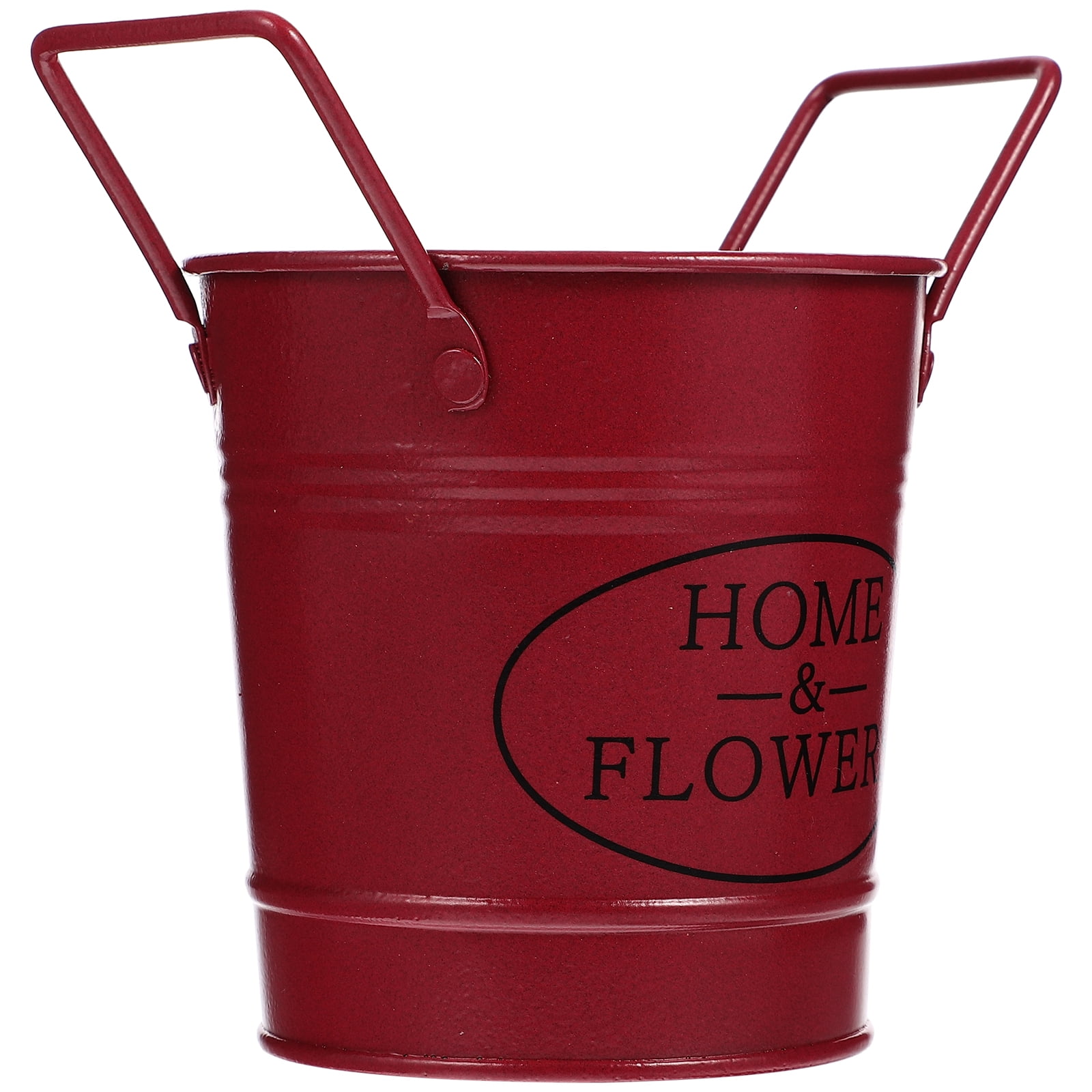 HOMEMAXS 2pcs Mini Round Flower Pot Plant Bucket Home Decoration bucket ...