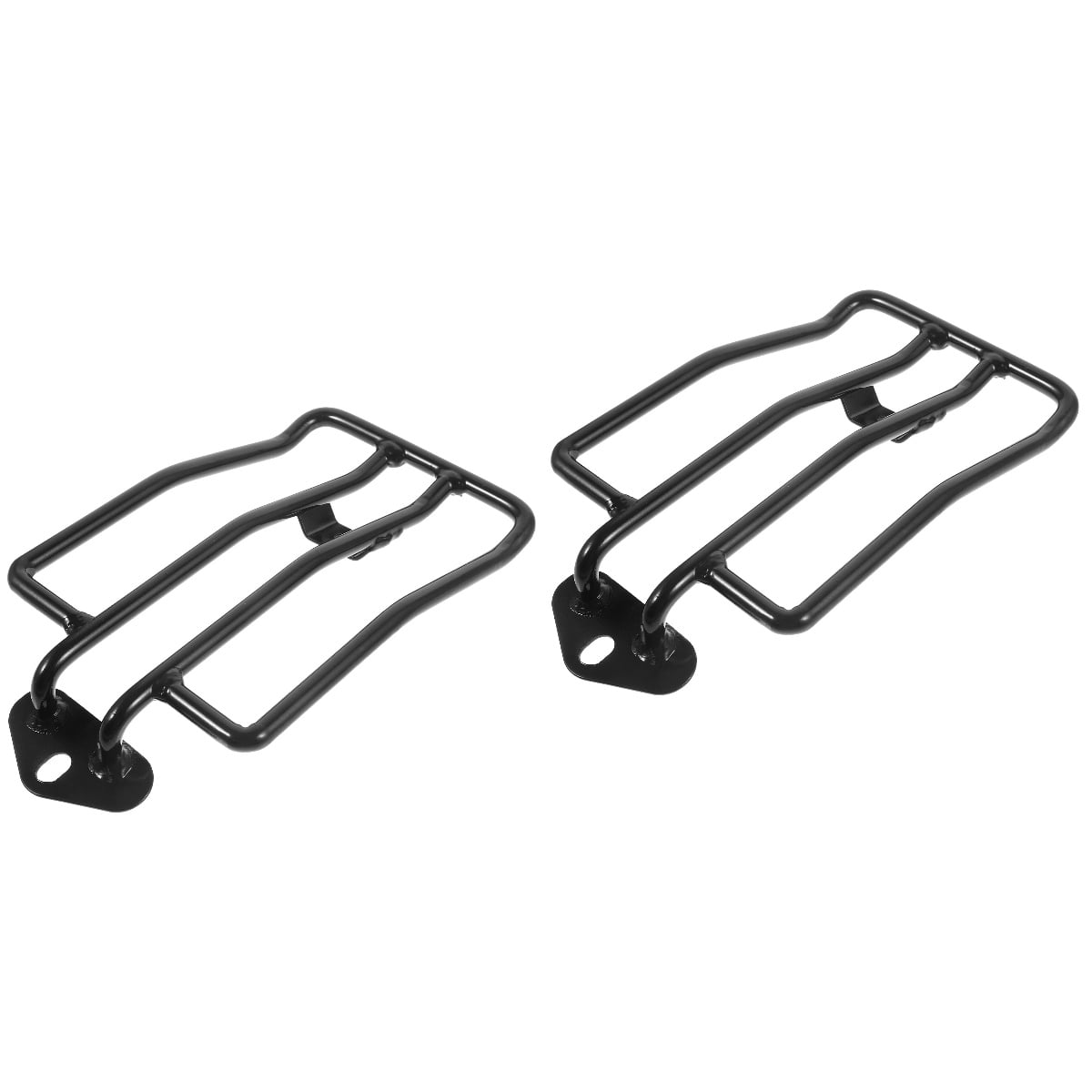 HOMEMAXS 2pcs Motorcycle Side Rack Metal Motorcycle Saddlebag Rack ...