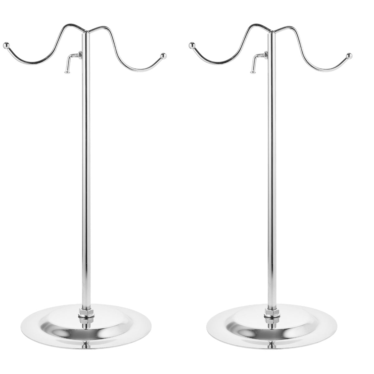 HOMEMAXS 2pcs Multi-functional Towel Rack Countertop Stainless Steel ...