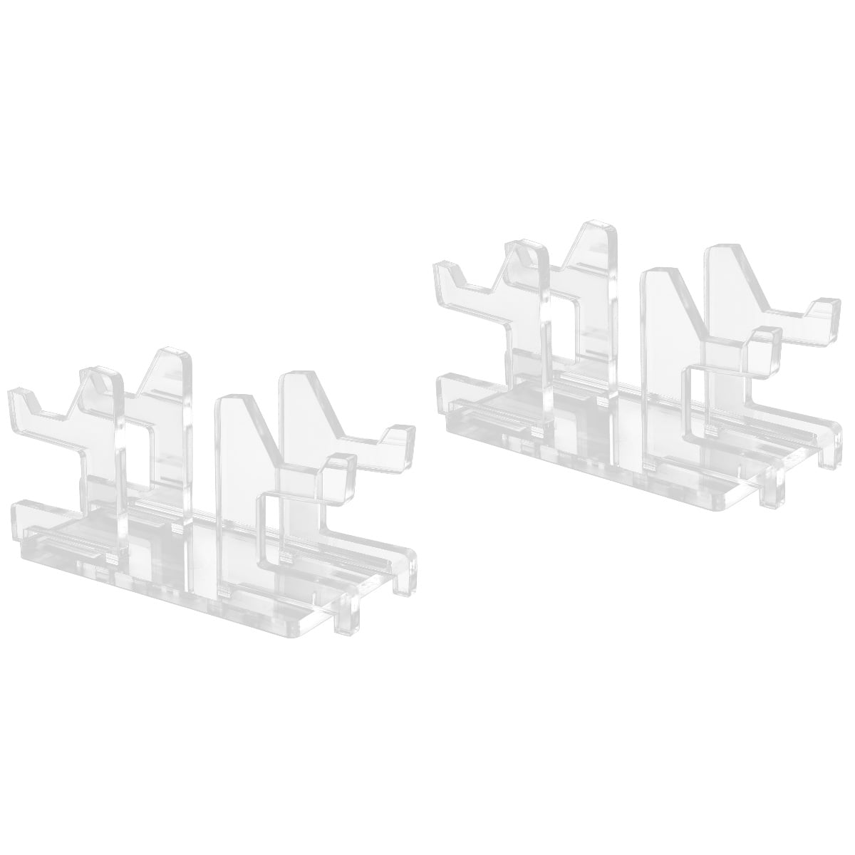 HOMEMAXS 2pcs Nonslip Desktop Game Controller Stand Clear Gaming ...