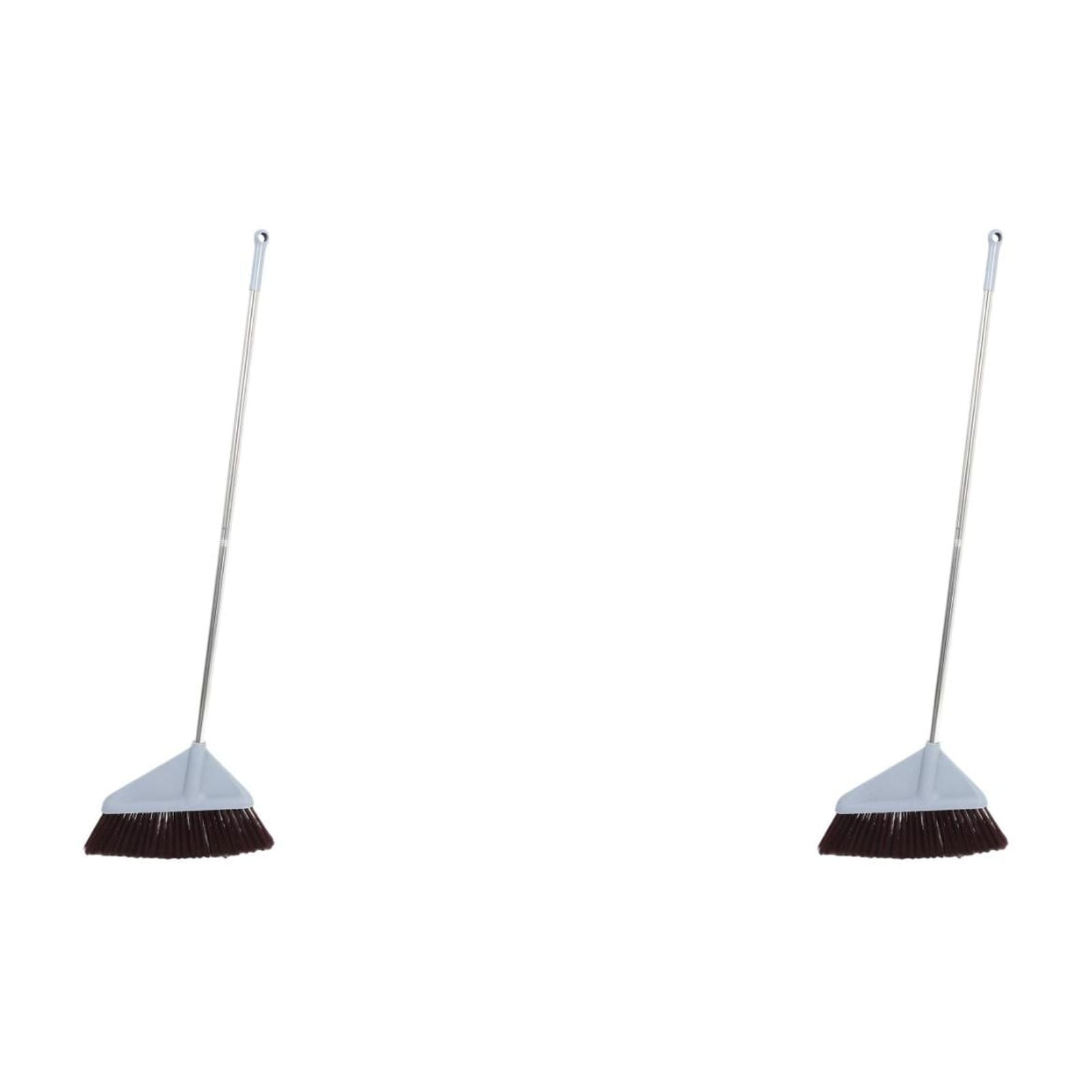 HOMEMAXS 2pcs Outdoor Broom Floor Cleaning Broom Heavy-Duty Commercial ...
