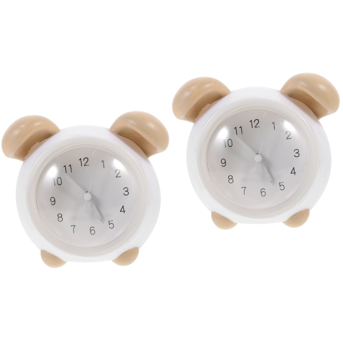 HOMEMAXS 2pcs Piggy Bank Clock-shape Money Box Coin Bank Change ...